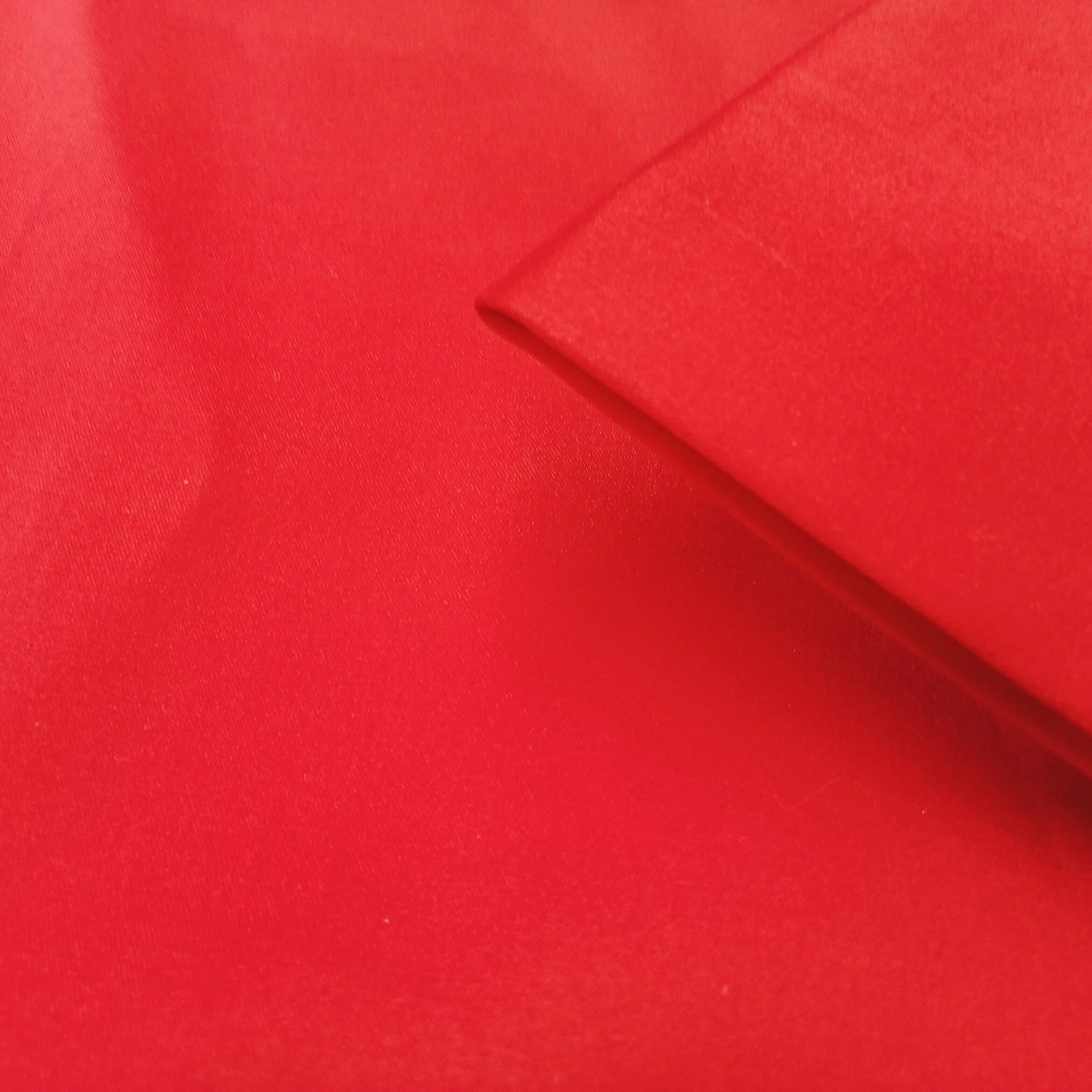 ruby red - stretch cotton sateen – Janies Fabrics