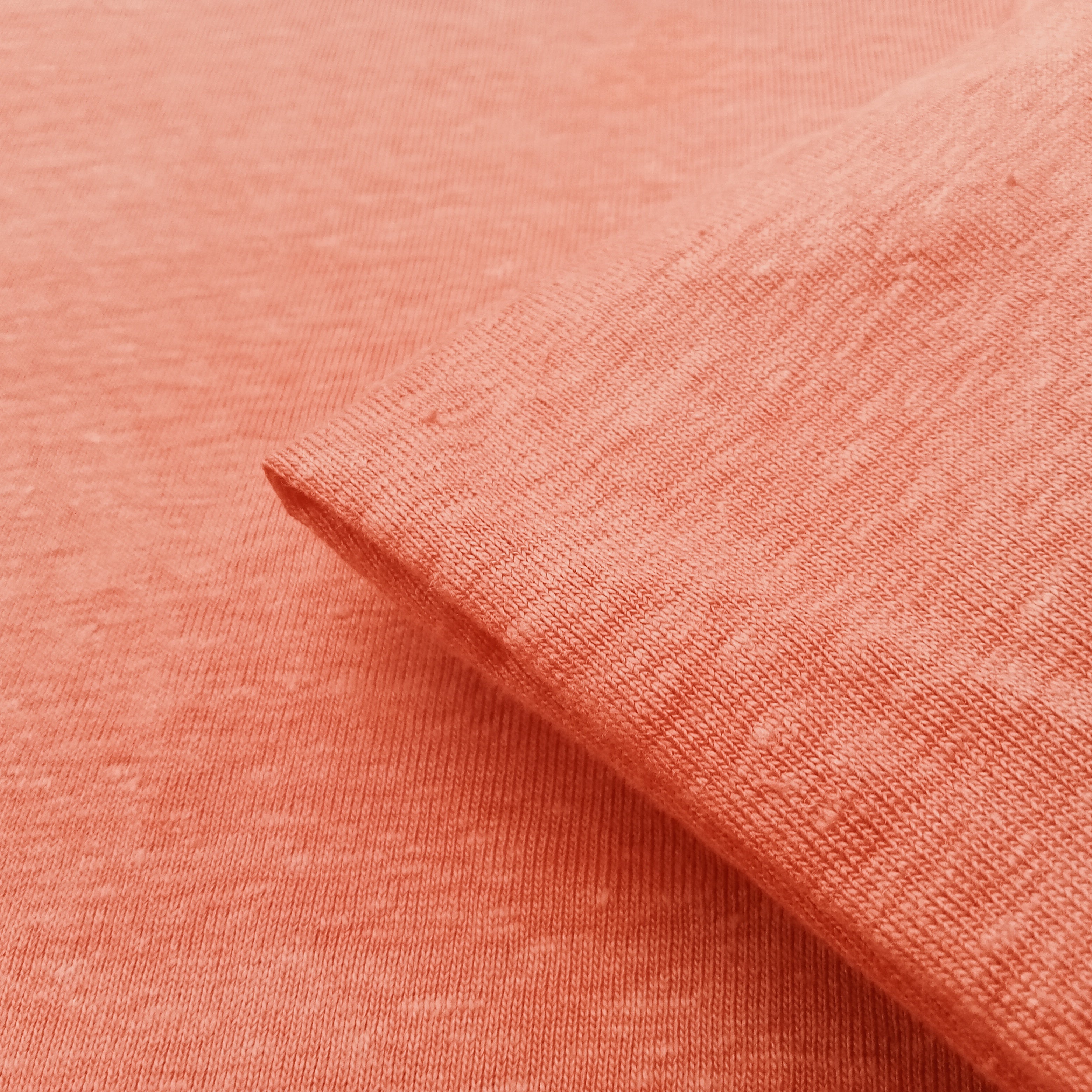 Savannah - apricot knit fabric – Janies Fabrics